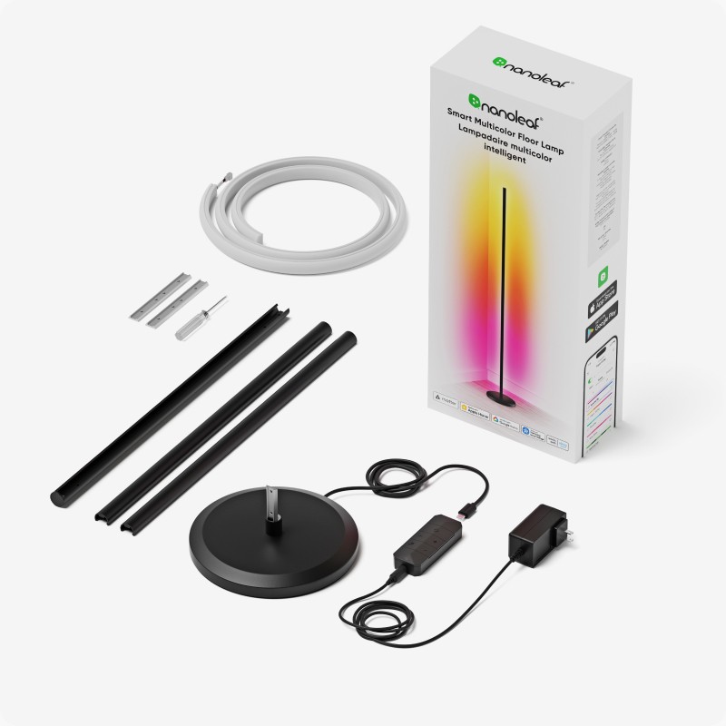 Matter Smart Multicolor Floor Lamp (Each) - N7204K03-1FL | Nanoleaf