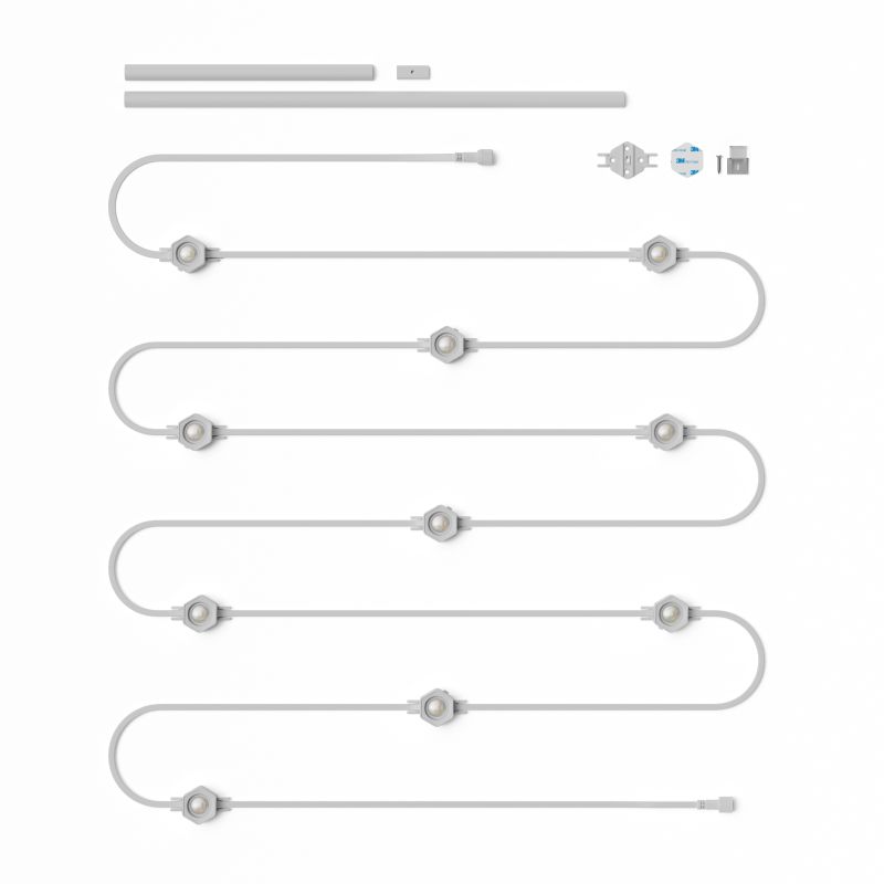 Nanoleaf Matter Smart Multicolor Permanent Outdoor Lights | RGBWIC ...