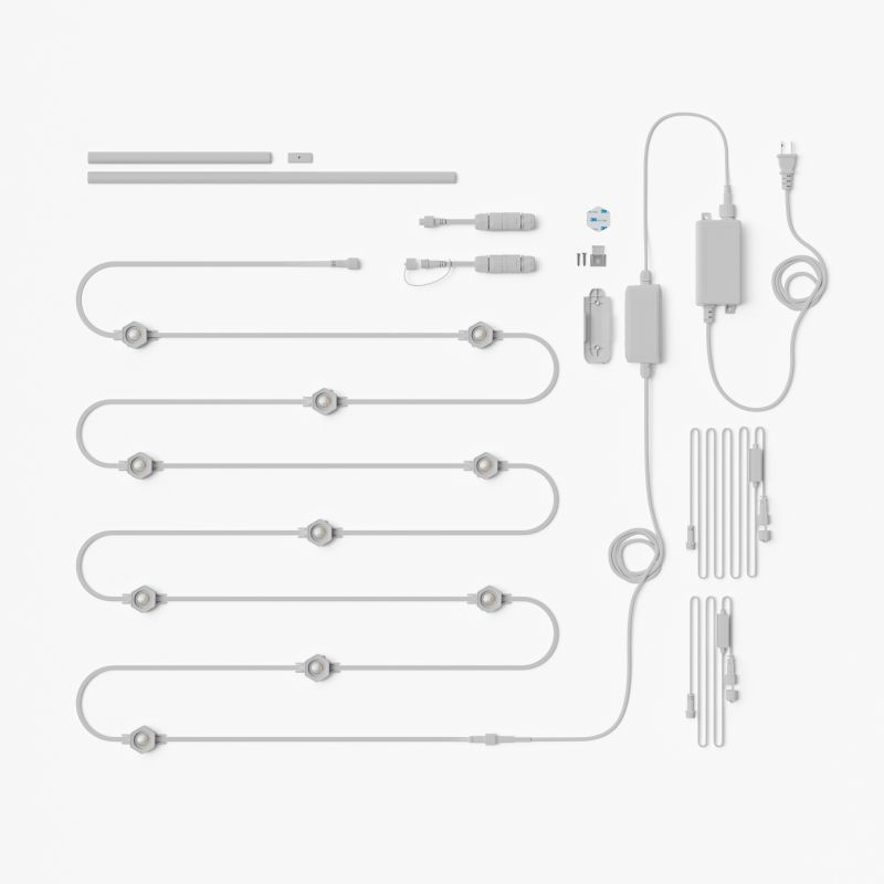 Nanoleaf Matter Smart Multicolor Permanent Outdoor Lights | RGBWIC ...