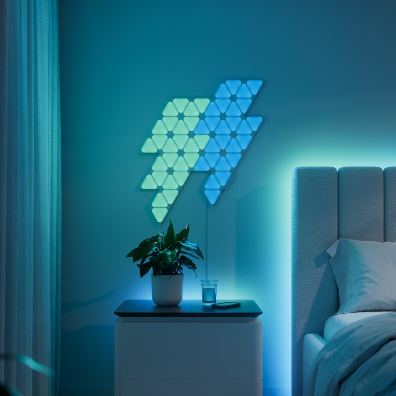 Nanoleaf Shapes | Smart Color-Changing LED Wall Light Panels